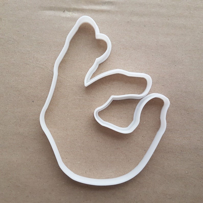 Emoji OK Hand Sign Okay Shape Cookie Cutter Dough Biscuit Pastry ...