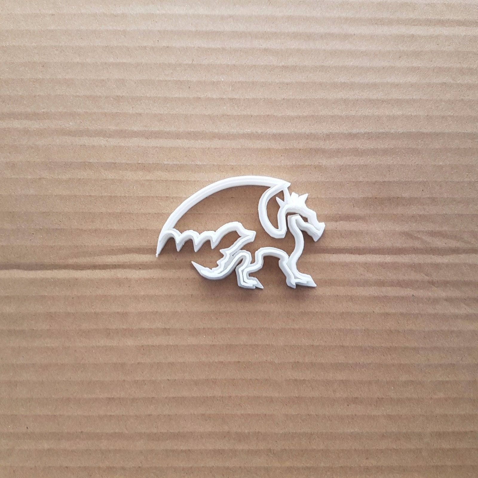 Dragon Wings Lizard Smaug Shape Cookie Cutter Dough Biscuit - Etsy