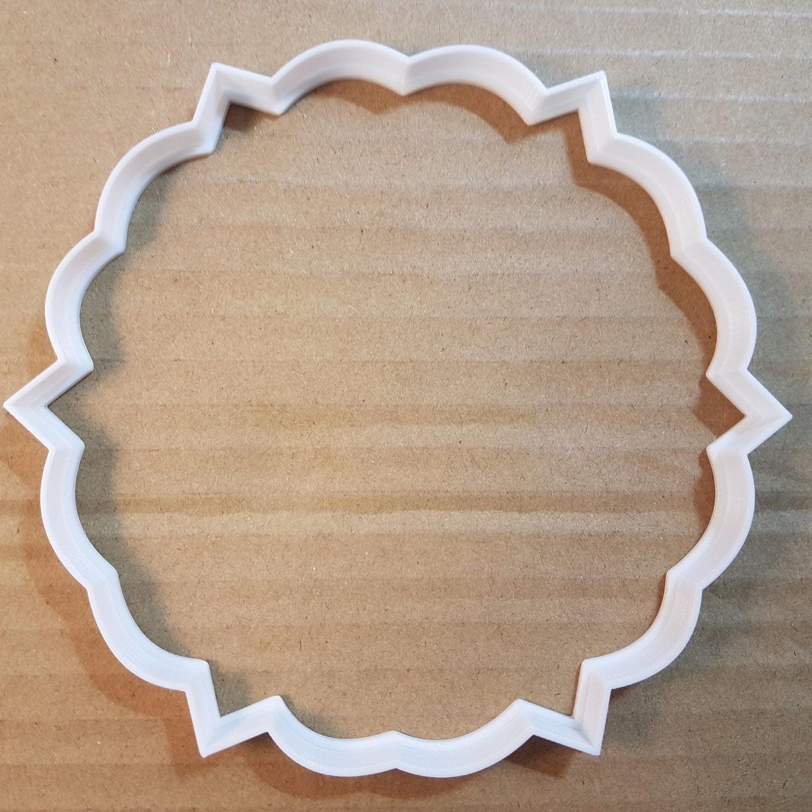 Plaque Frame Circle Plate Shape Cookie Cutter Dough Biscuit | Etsy