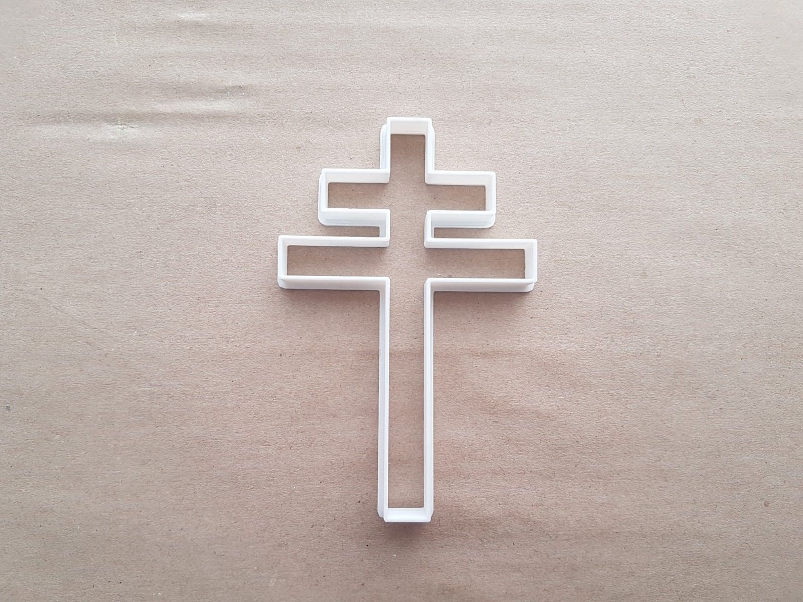 Cross of Lorraine French Symbol Shape Cookie Cutter Dough | Etsy