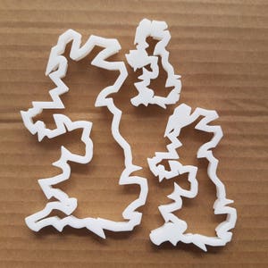 UK Map United Kingdom Shape Cookie Cutter Dough Biscuit Pastry Fondant ...