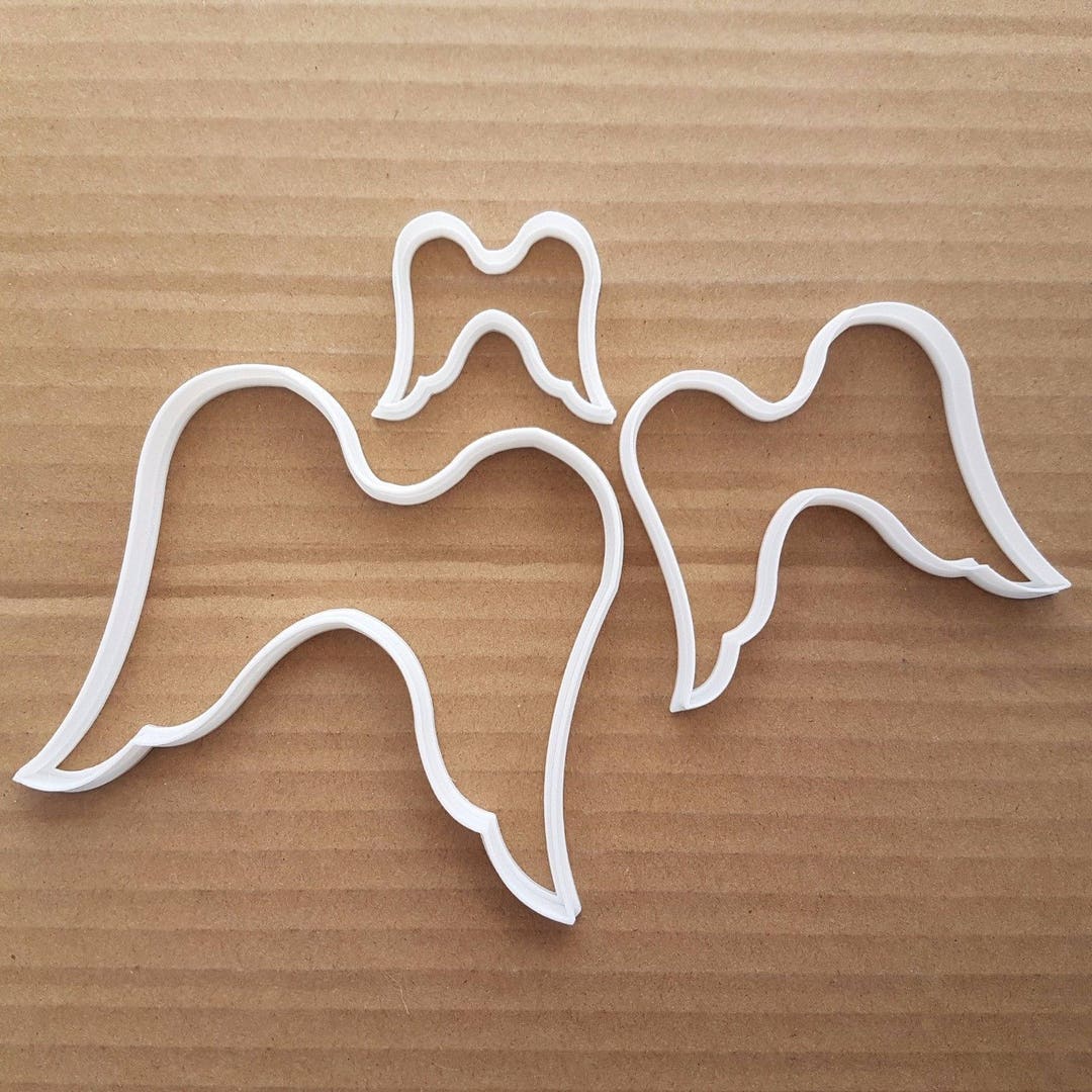 Angel Wings Guardian Shape Cookie Cutter Dough Biscuit Pastry Fondant ...