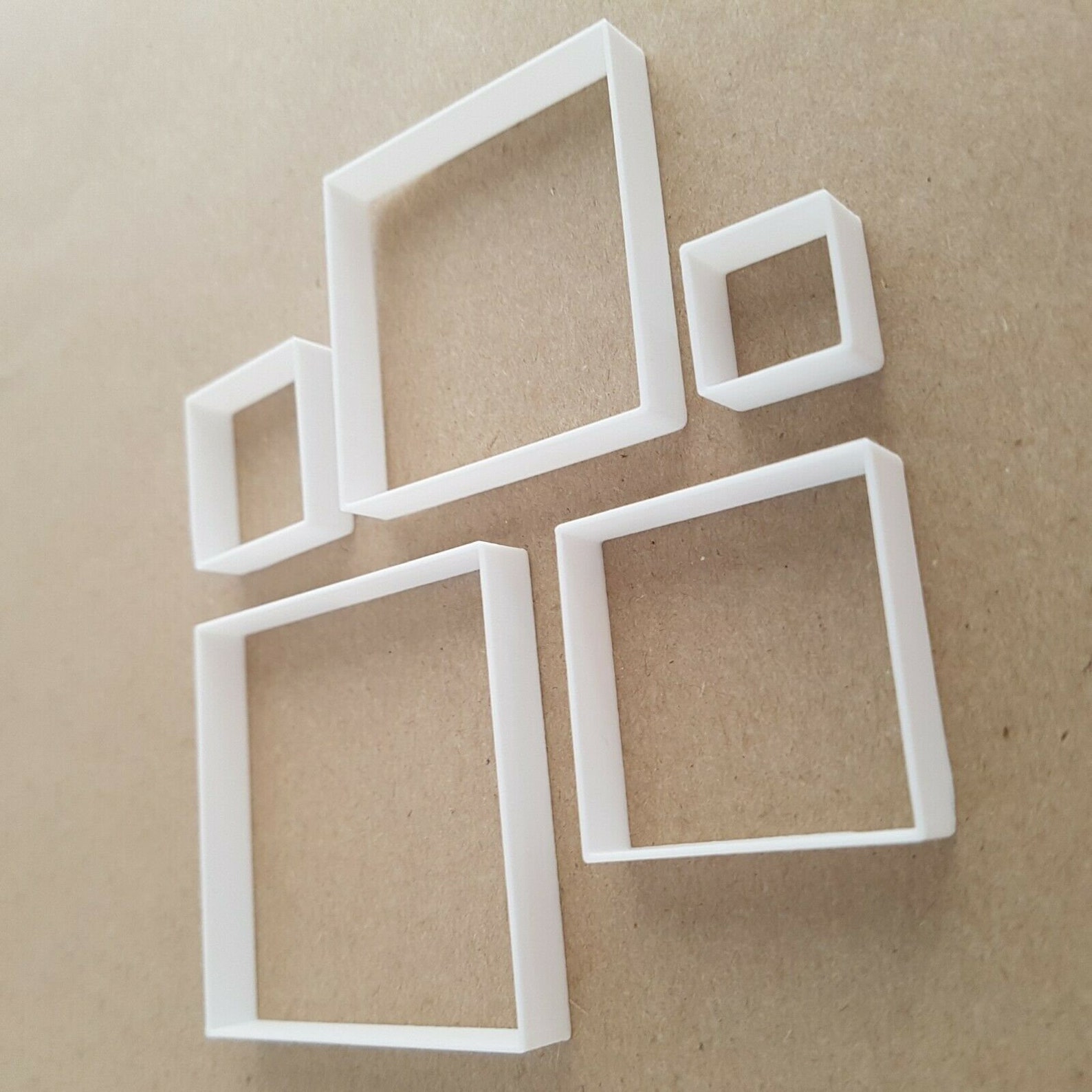 Square Shape Mini Fondant Cutter Small Sugarcraft Icing Basic Pastry ...