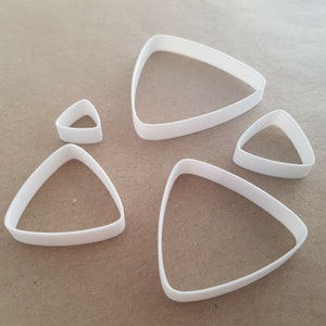 Triangle With Rounded Corners Shape Mini Fondant Cutter Small ...