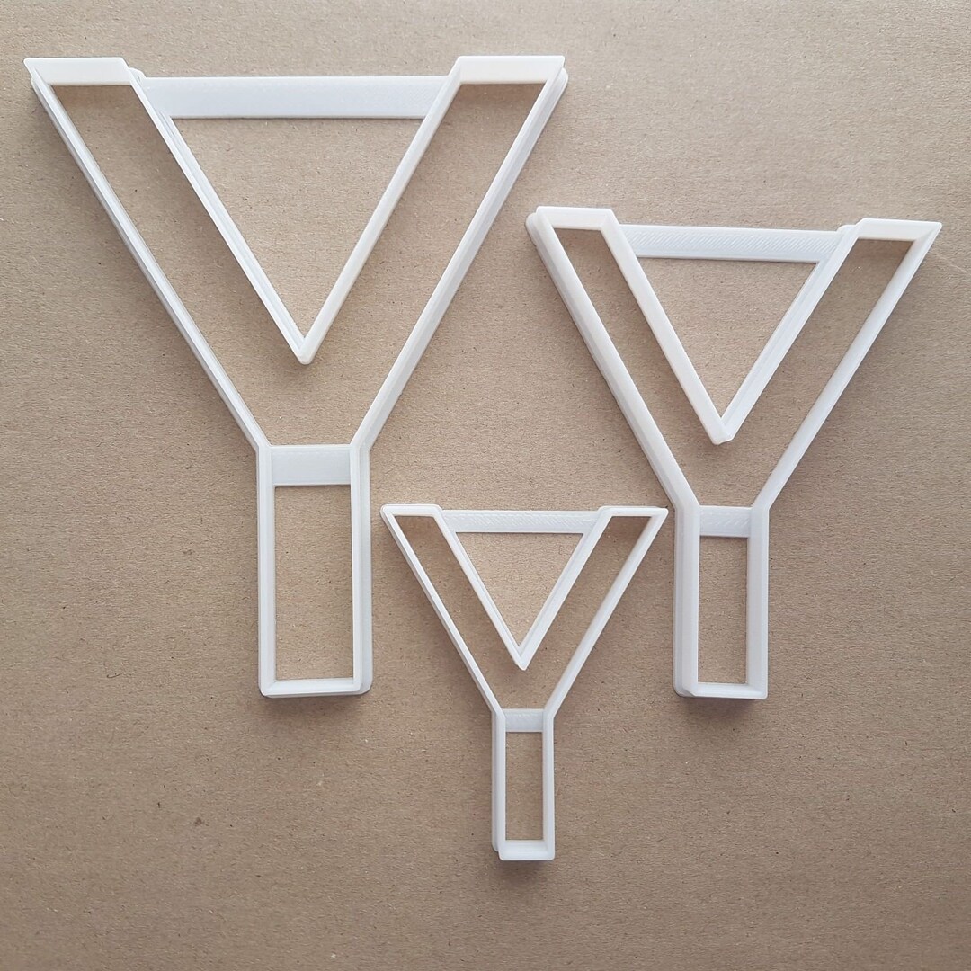Alphabet Letter Y Upper Shape Cookie Cutter Dough Biscuit Pastry ...