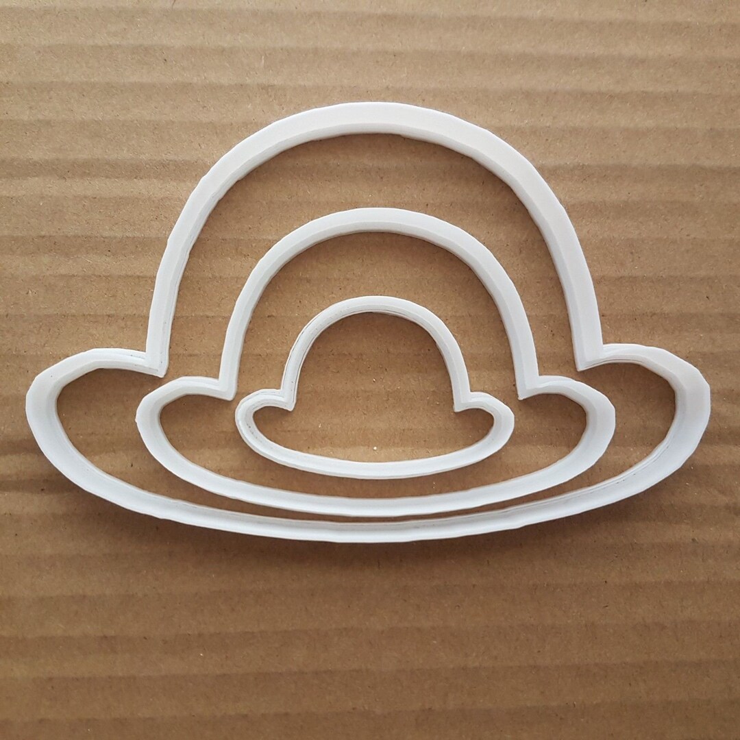 Hat Bowler Trilby Head Wear Shape Cookie Cutter Dough Biscuit Pastry ...