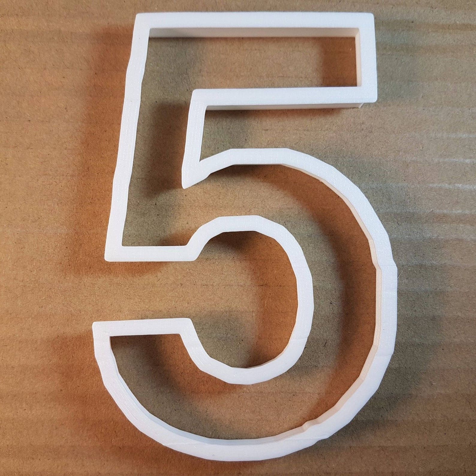 Five 5 Number Digit Shape Cookie Cutter Dough Biscuit Pastry | Etsy