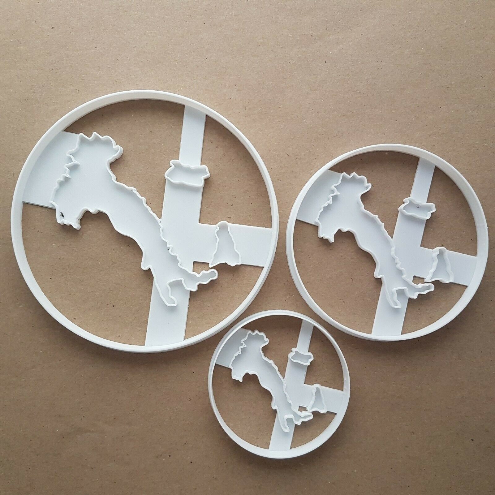 Italy Country Map Atlas Shape Cookie Cutter Dough Biscuit Pastry ...