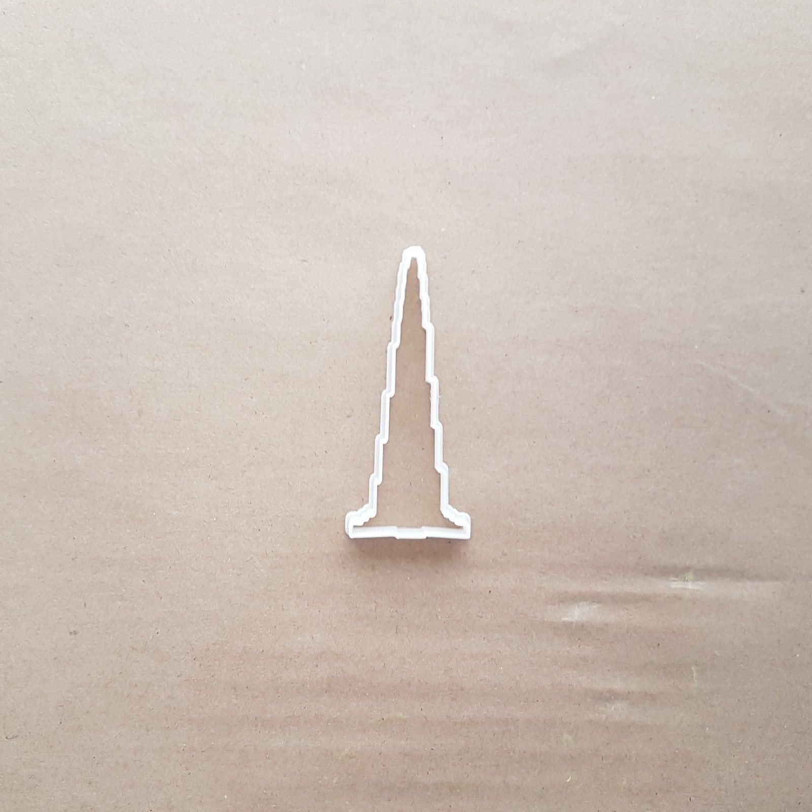 Burj Khalifa Tower Dubai Shape Cookie Cutter Dough Biscuit Pastry ...