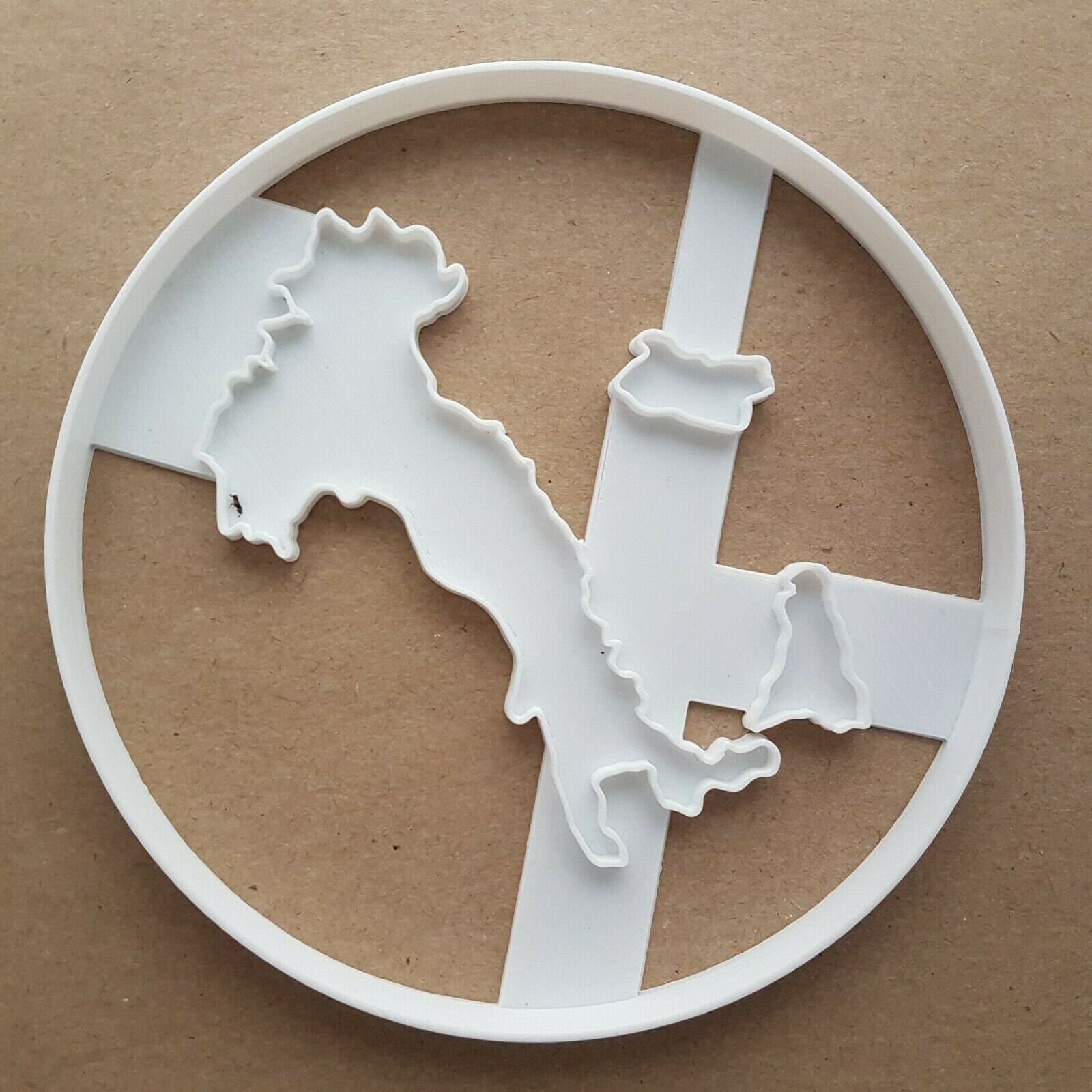 Italy Country Map Atlas Shape Cookie Cutter Dough Biscuit Pastry ...