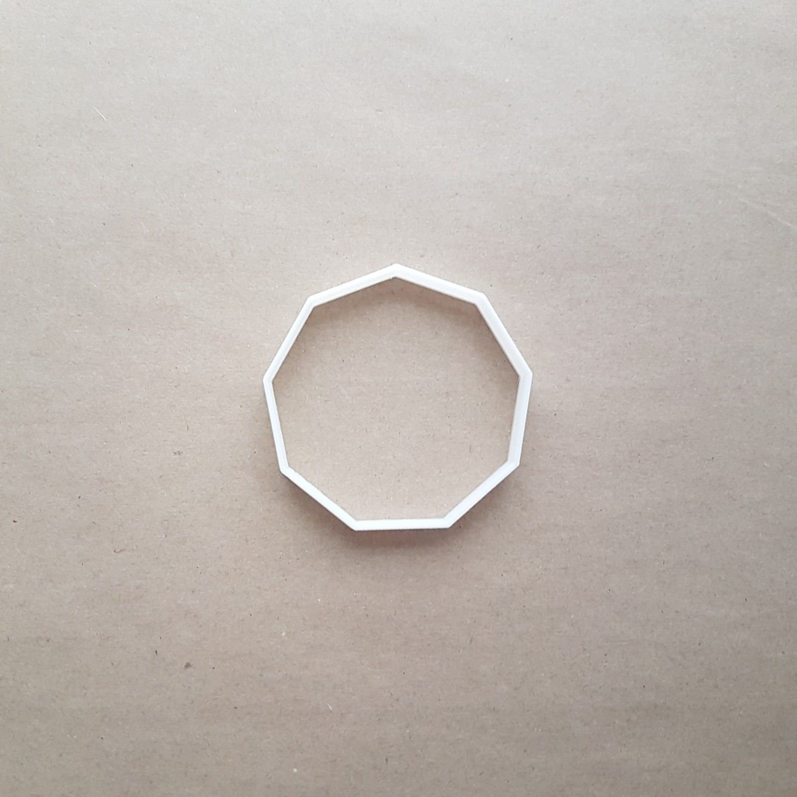 Nonagon Nine Side Polygon Shape Cookie Cutter Dough Biscuit | Etsy