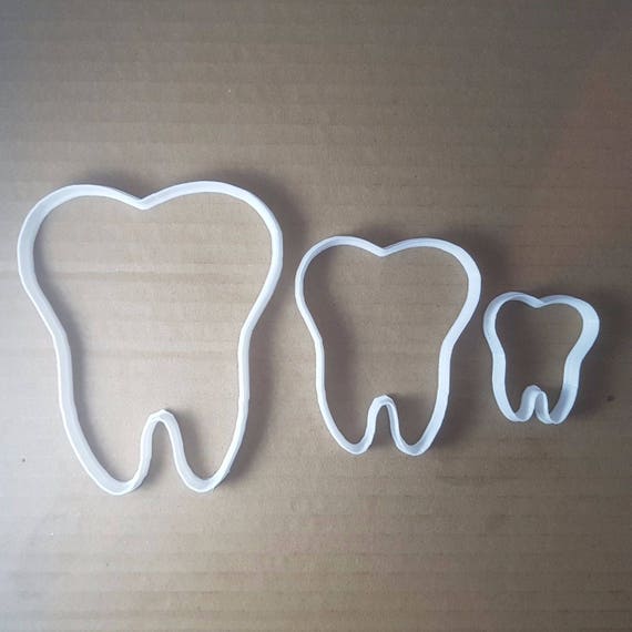 Tooth Teeth Mouth Dentist Shape Cookie Cutter Dough Biscuit - Etsy UK