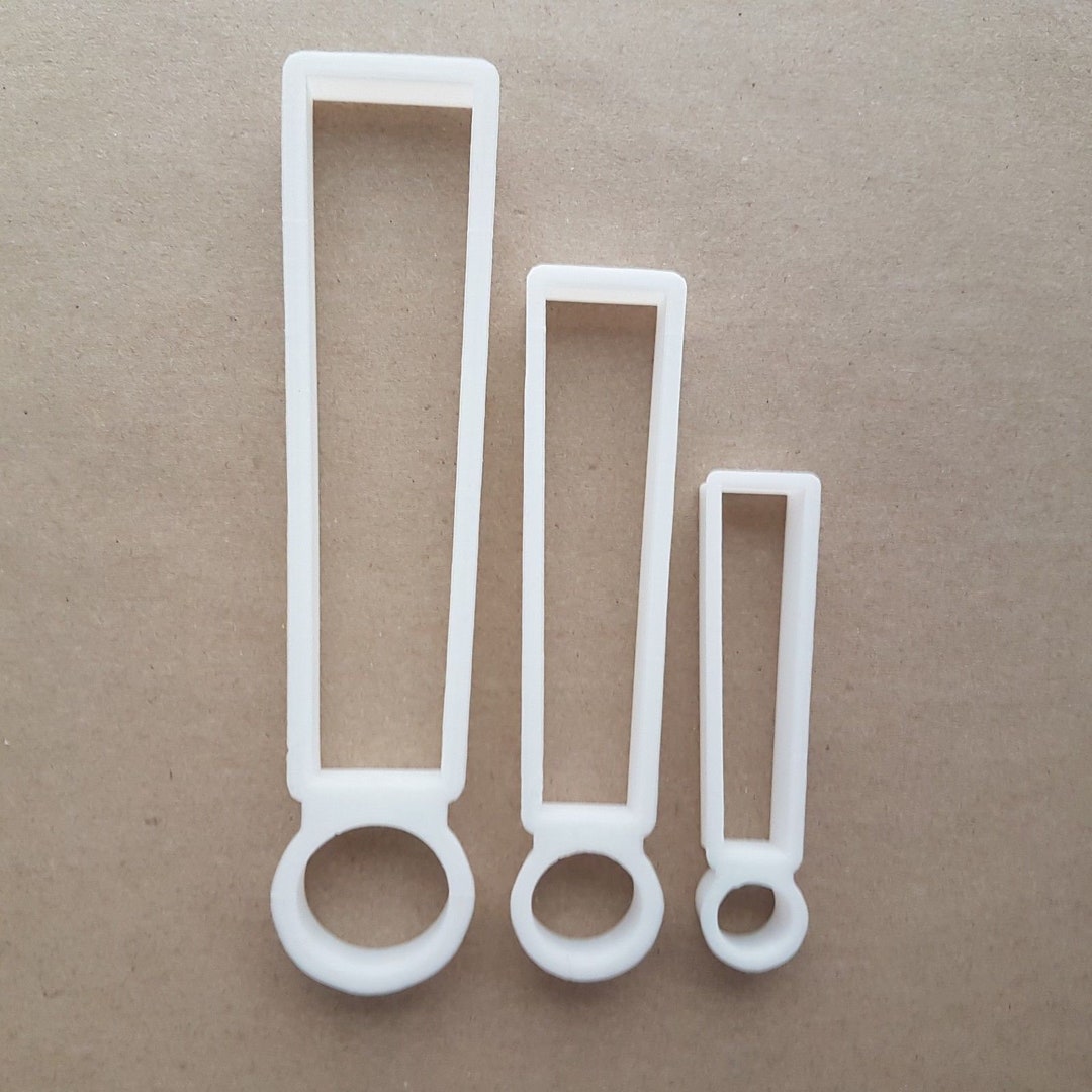 Exclamation Mark Punctuation Shape Cookie Cutter Dough Biscuit Fondant ...