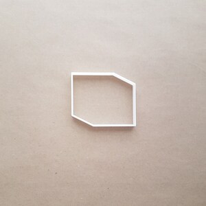 Cube Cuboid Box Shape Cookie Cutter Dough Biscuit Pastry Fondant Sharp ...