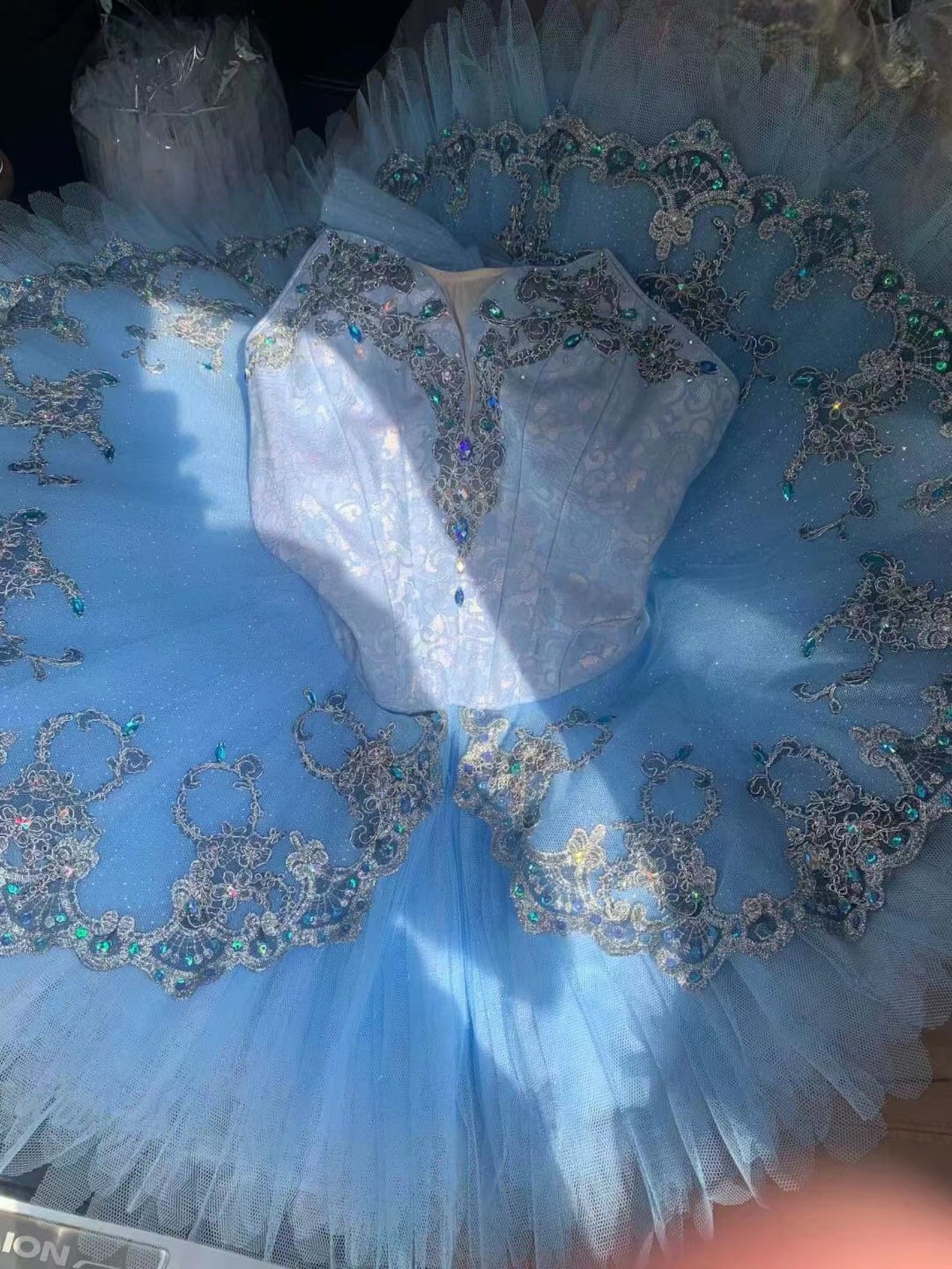 B-008 Professional Blue Platter Ballet Tutu YAGP - Etsy