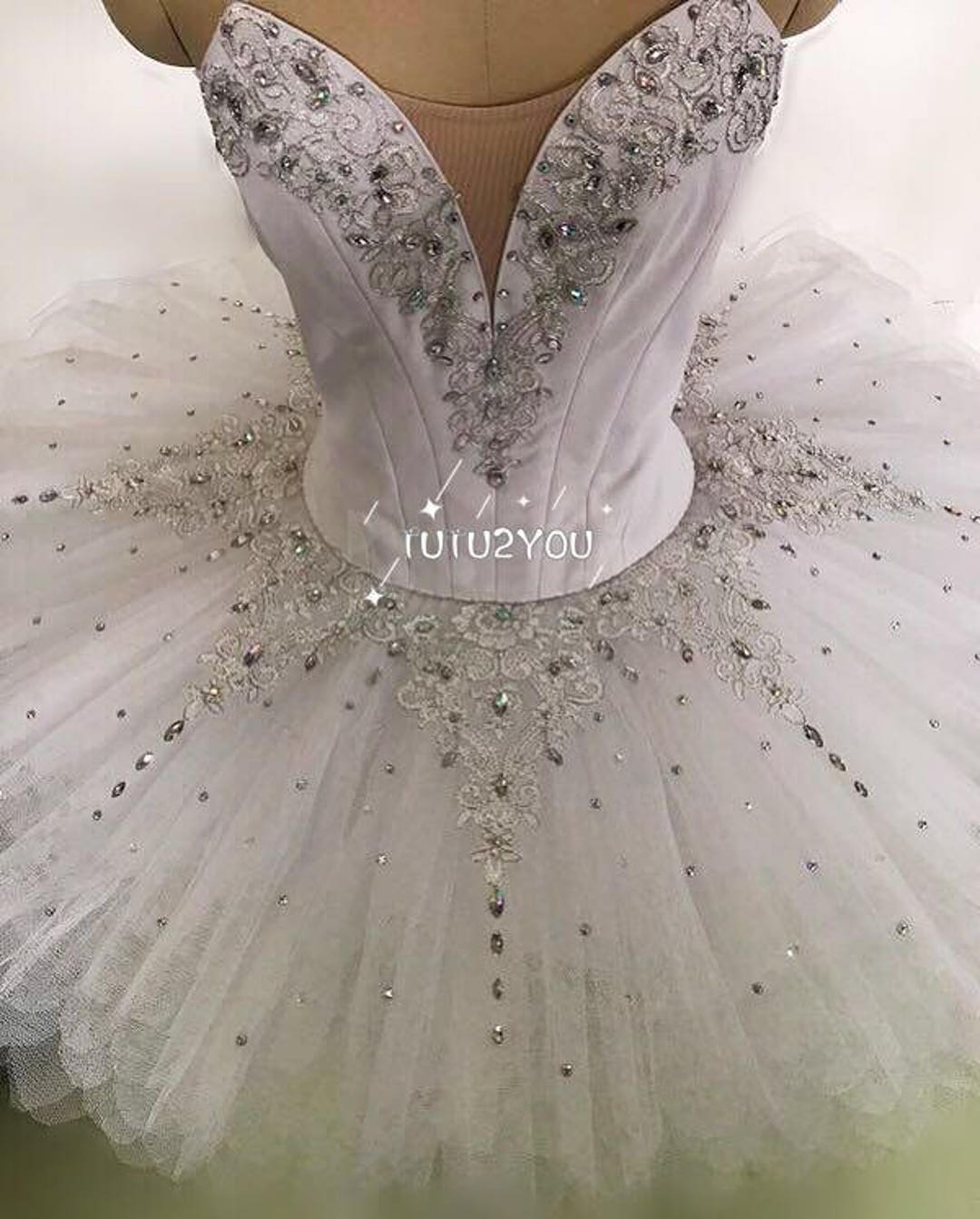 W-001 White Professional Ballet Tutu - Etsy