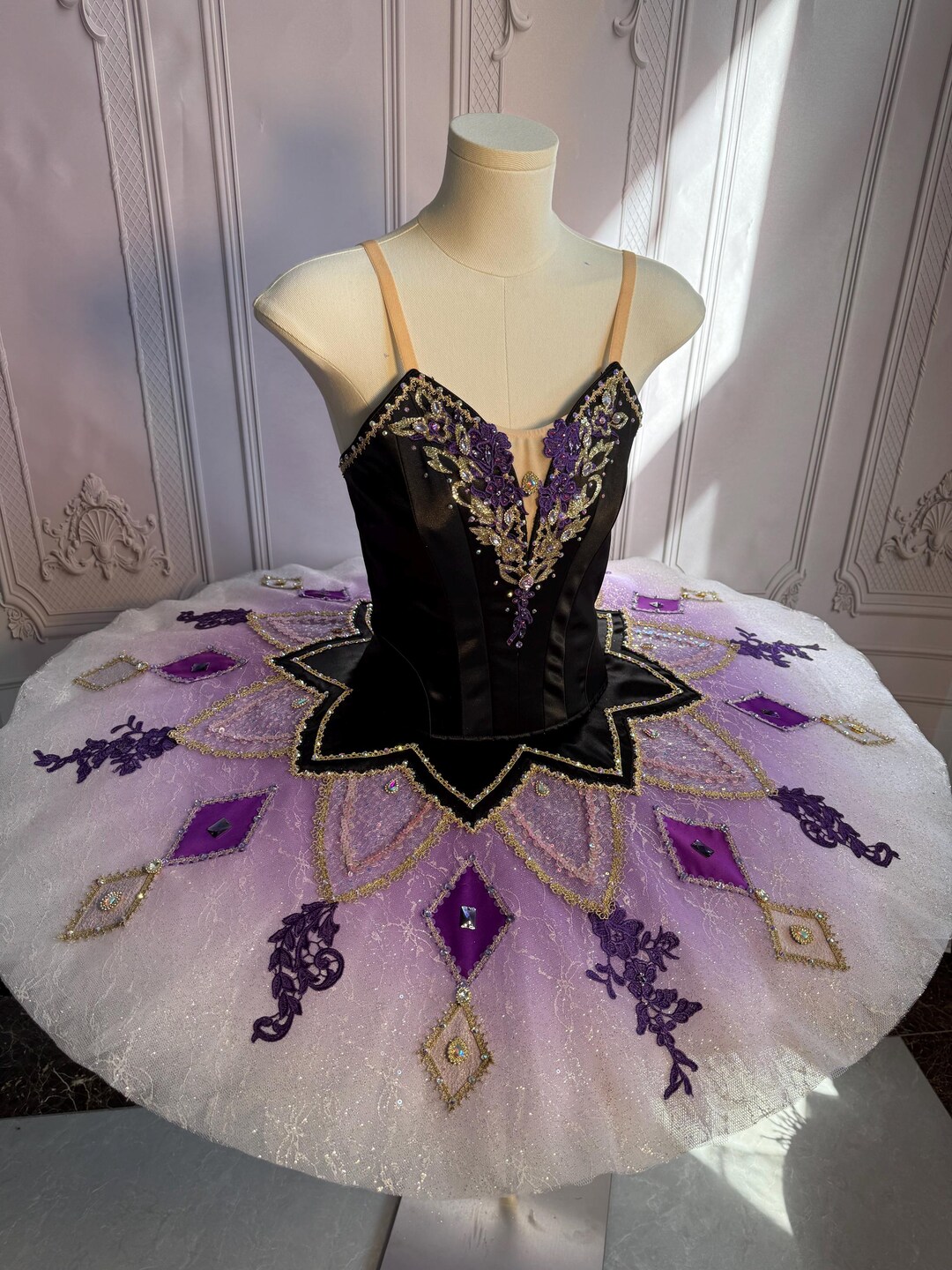 P-018 Professional Purple Platter Ballet Tutu YAGP - Etsy