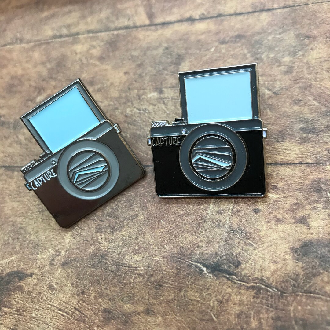 Vlogging Camera Enamel Pin: Photographer Gift - Etsy