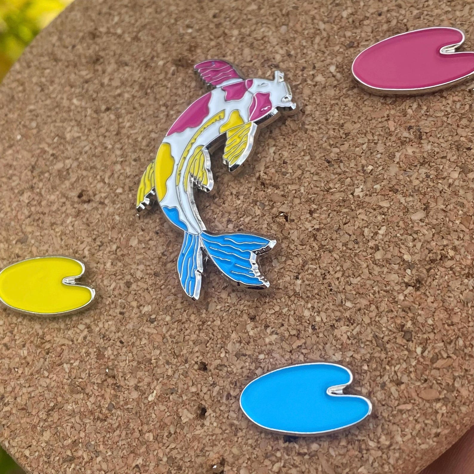 Board Filler Mini Lily Pad Enamel Pin | Tiny Pin | - Etsy