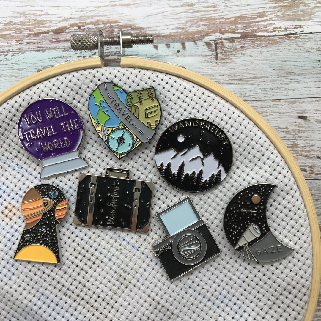 Travel Needle Minders | Space, Wanderlust Needle Nanny or Magnet Gift ...