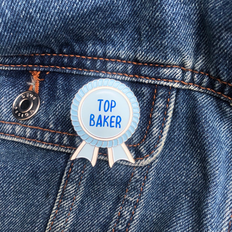 Personalised Design Your Rosette Award Enamel Pin Customised | Etsy