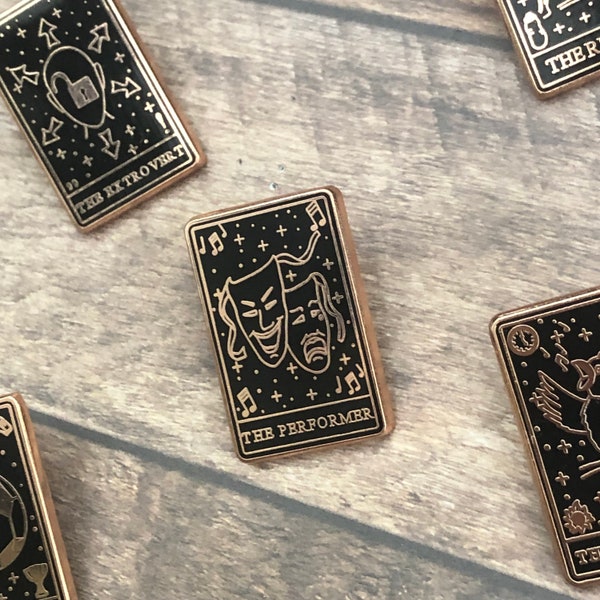 Theatre Enamel Pin - Etsy