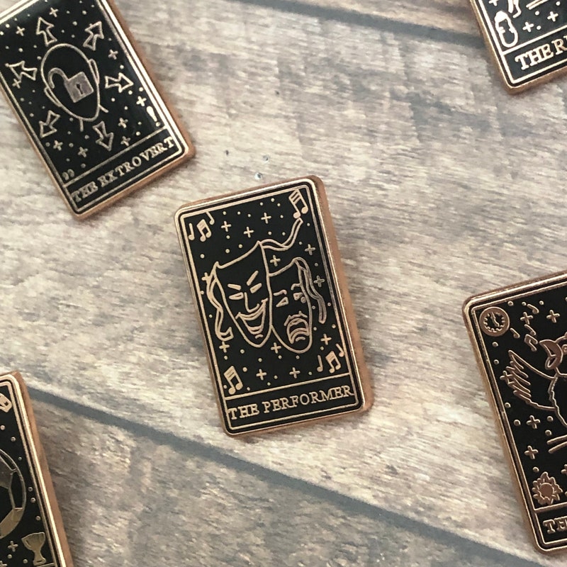 Theatre Enamel Pin - Etsy