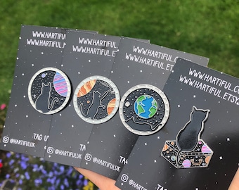 Astronaut Enamel Lapel Pin - Etsy