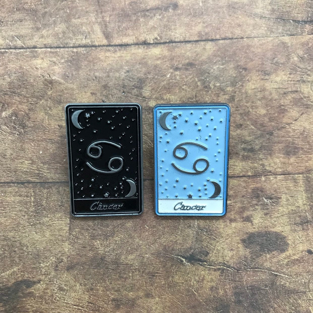 Cancer Astrological Zodiac Sign Personalised Metal Wallet Card Paper ...