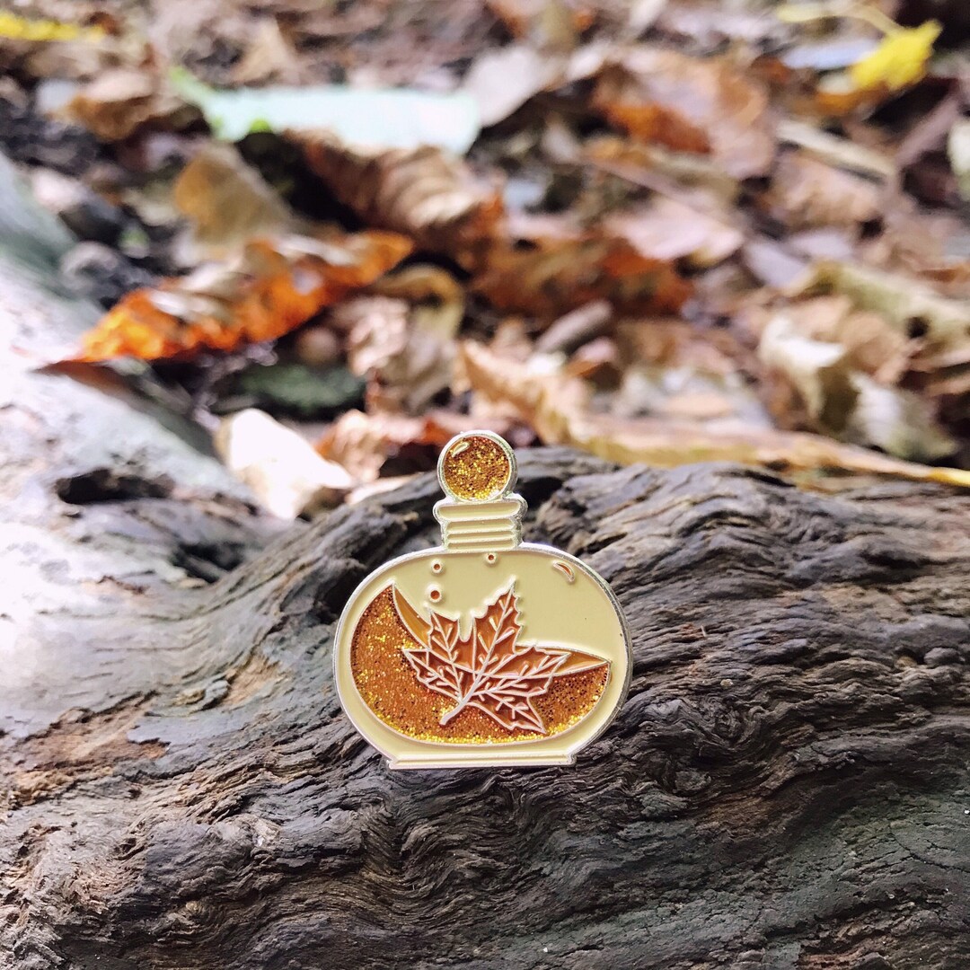 Autumn/fall Potion Enamel Pin | Season Gift - Etsy