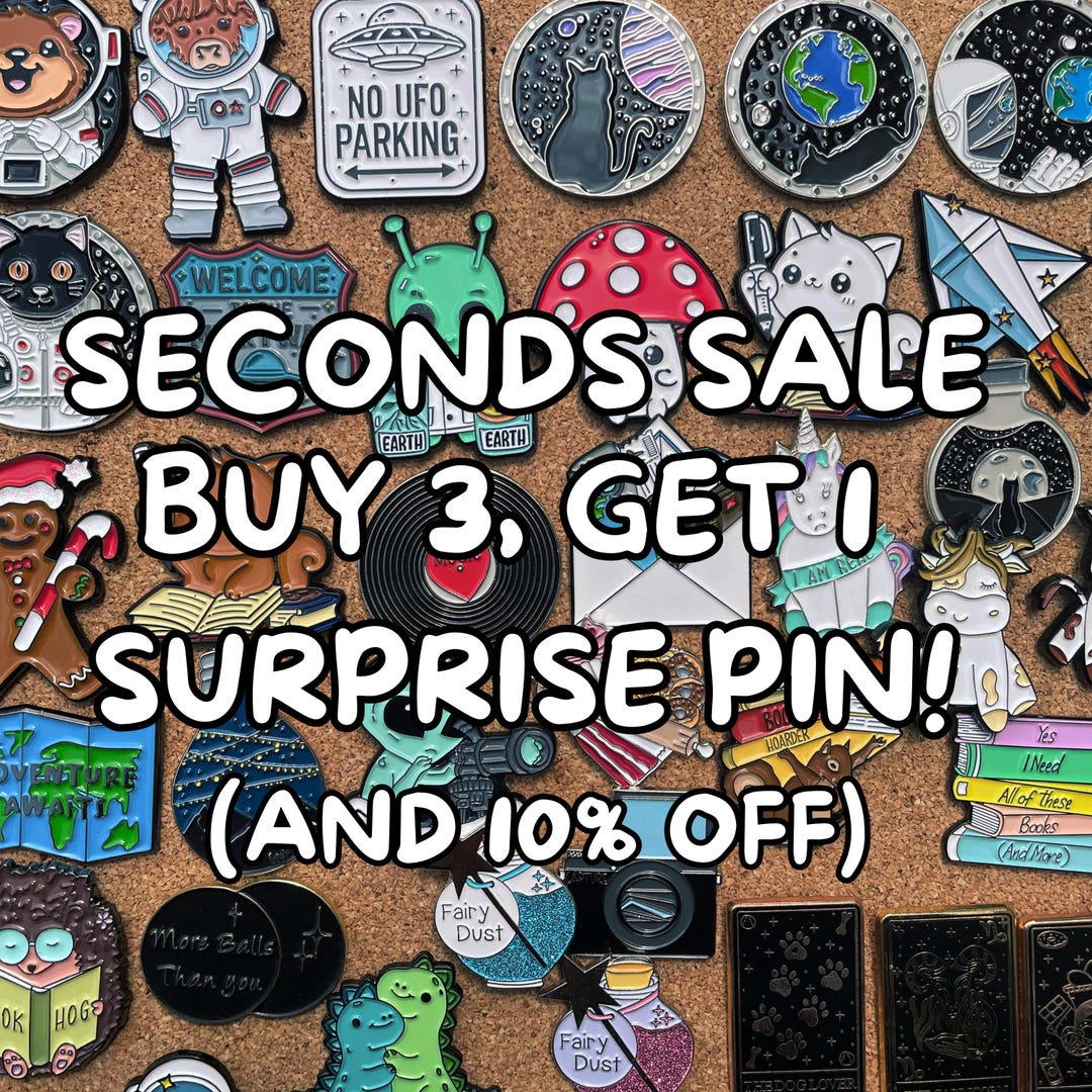 2025 Enamel Pins Seconds Sale – Imperfect Pins | Discount Pins With ...