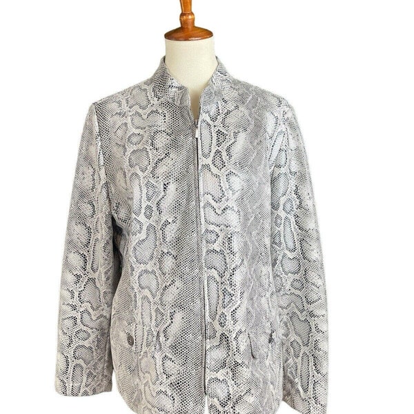 Snakeskin Jacket - Etsy