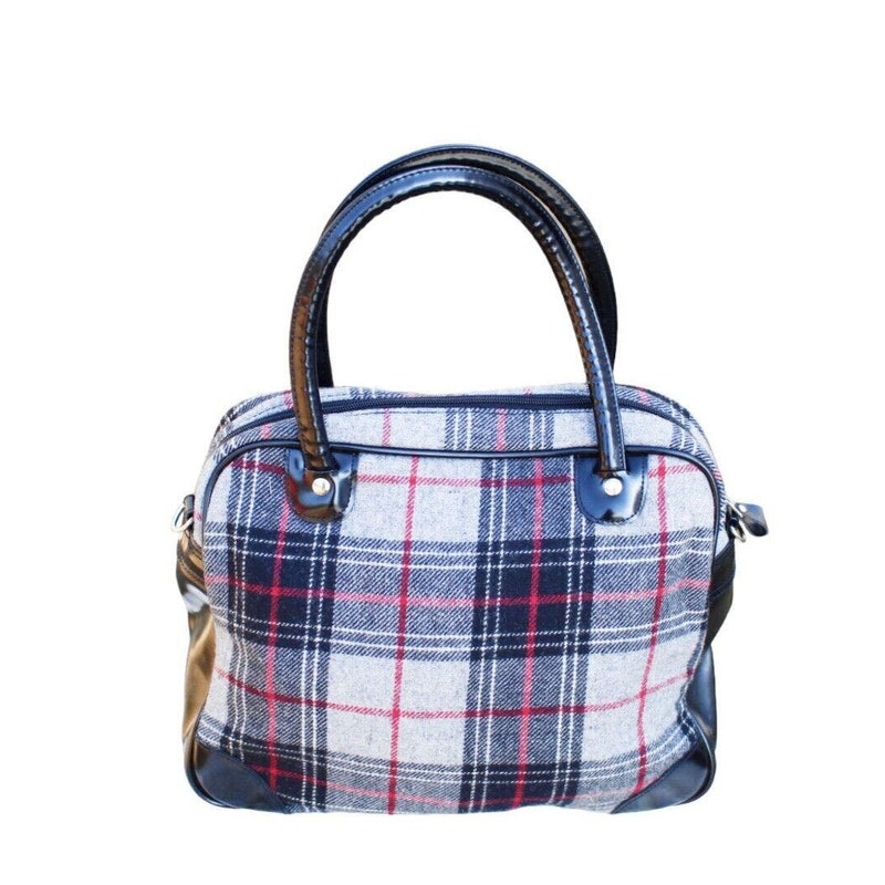 Plaid Handbags - Etsy
