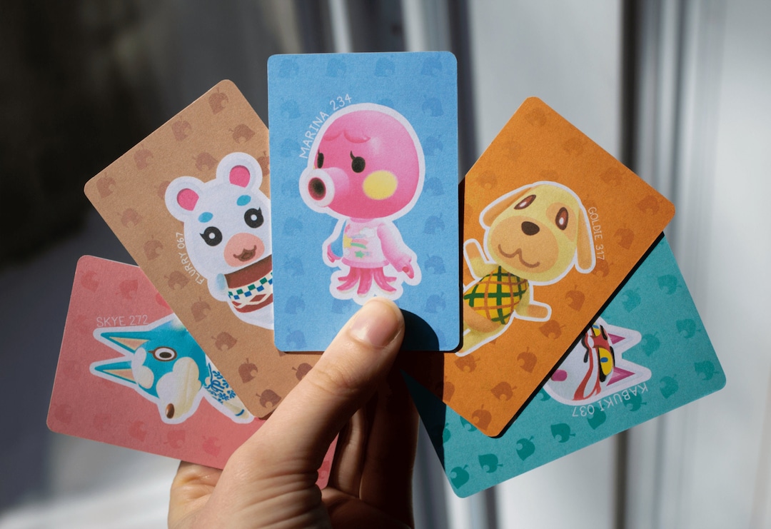 Custom ACNH Villager Cards Choose Your Favorites - Etsy