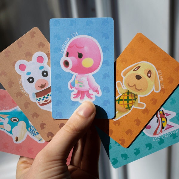 Acnh Amibo Cards - Etsy
