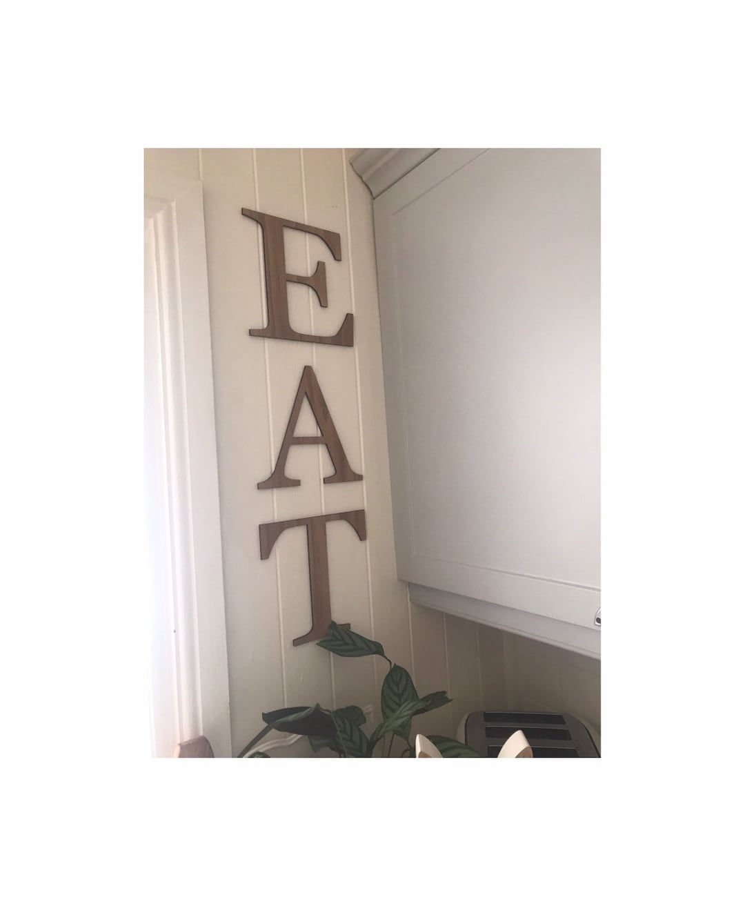 Oak EAT Kitchen Wall Sign Home Decor LEE4895 - Etsy