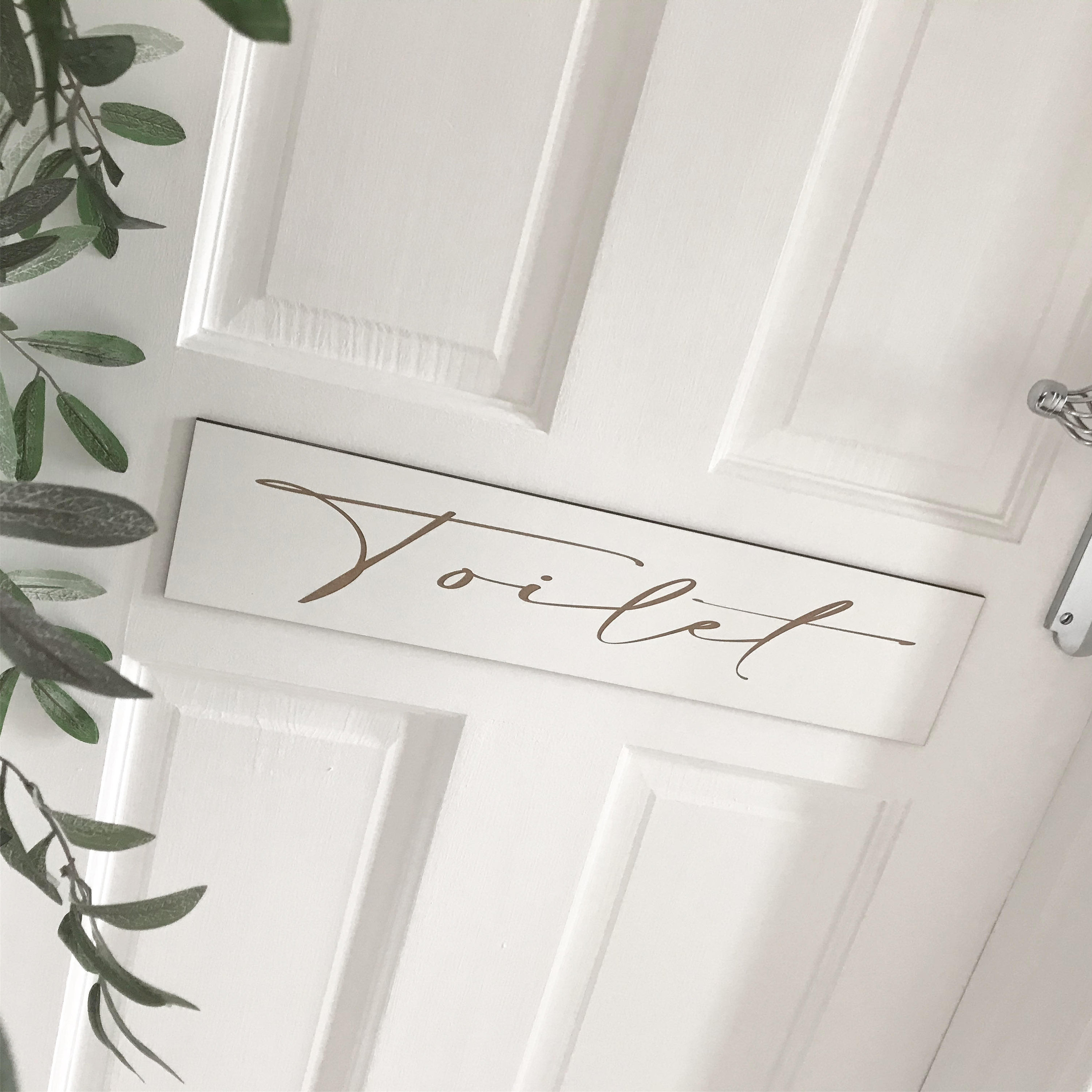 Toilet Door Sign | Etsy