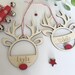 Christmas Decoration Reindeer Tree Bauble Kids/children - Etsy