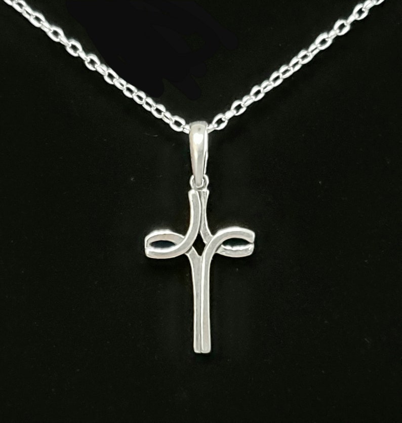 Hammered Silver Crescent Moon Pendant or Necklace in Sterling | Etsy