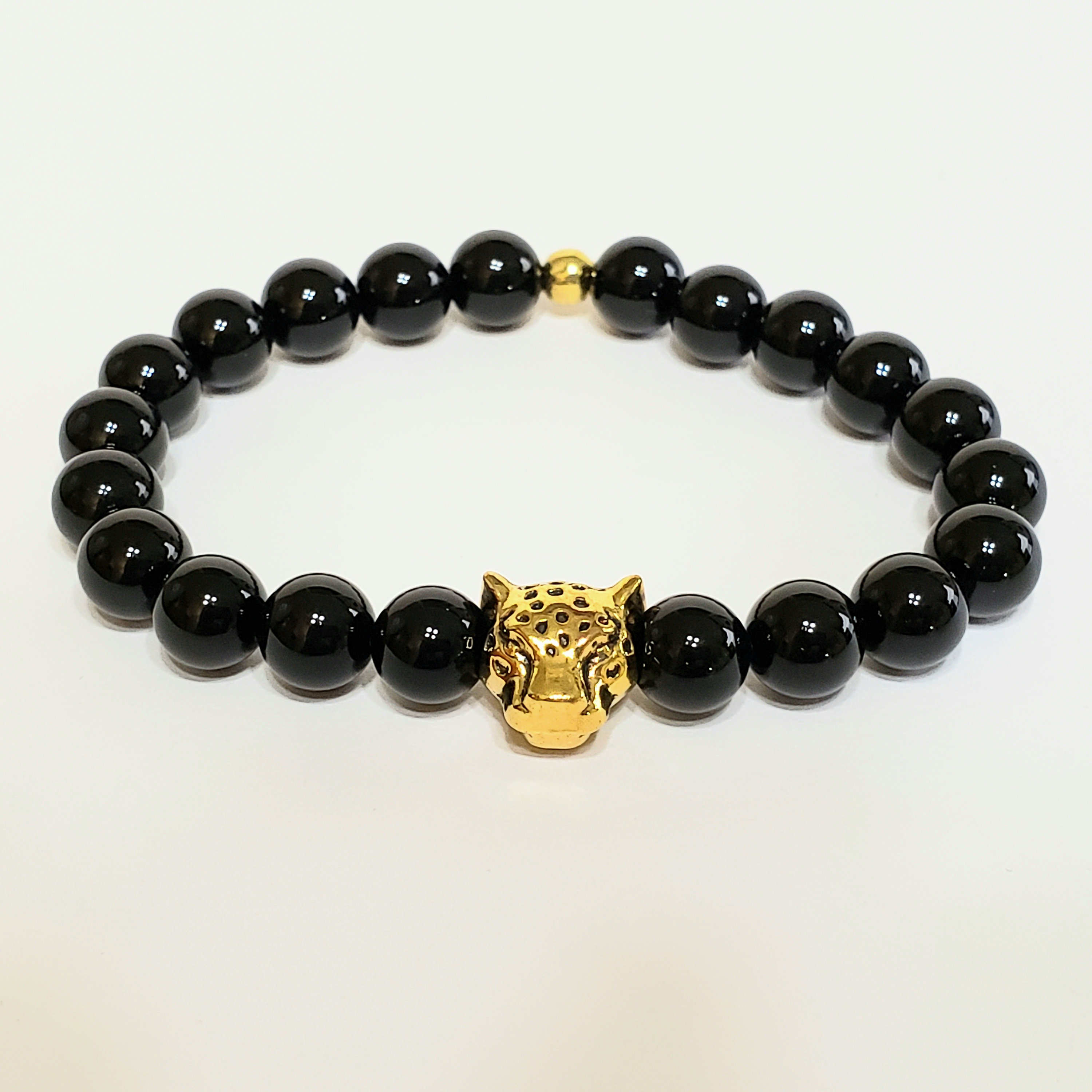 Men's Redline Marble Double Drilled Beaded Gemstone | Etsy