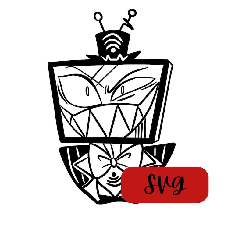 Hazbin Hotel Vox SVG File - Etsy