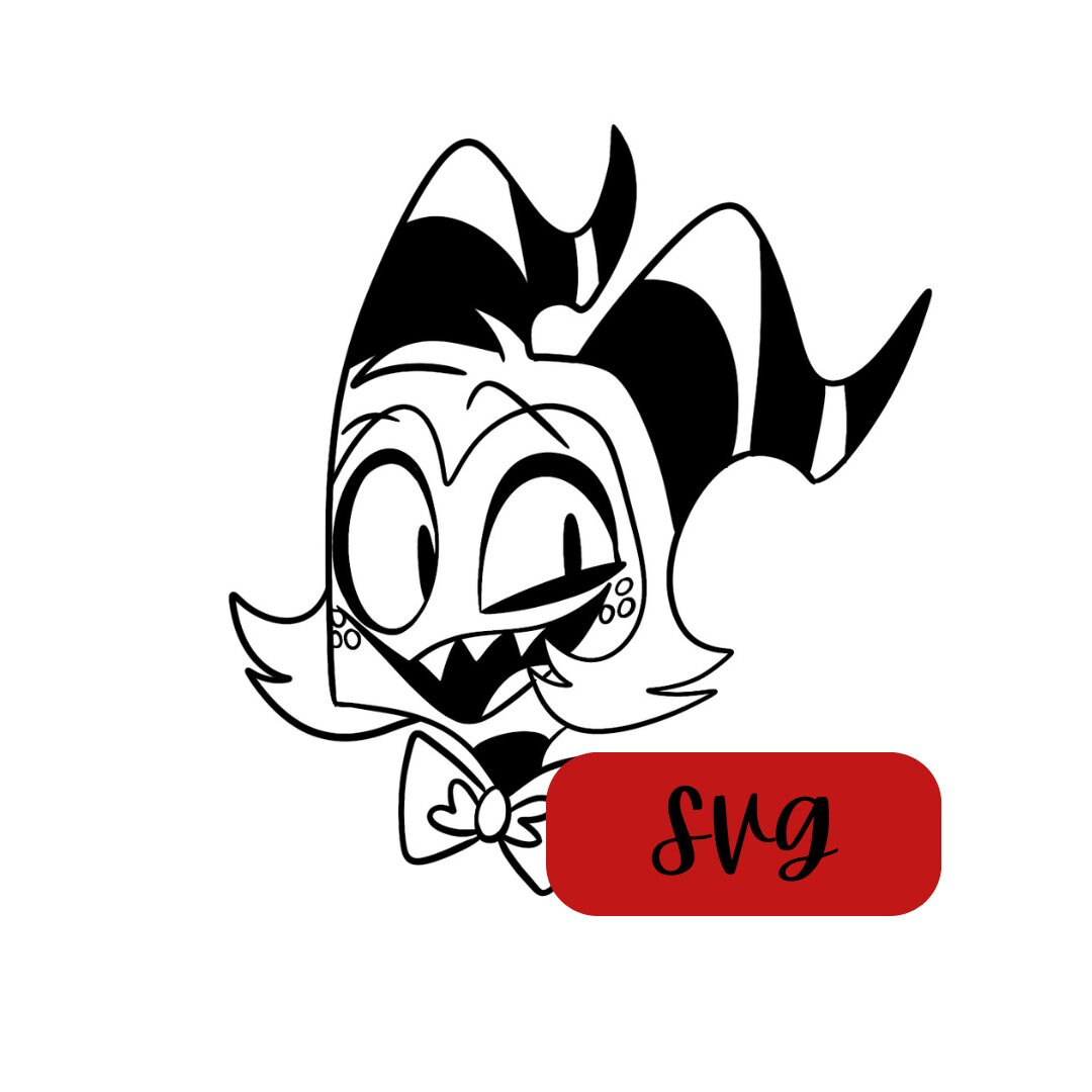 Moxxie SVG File: Helluva Boss Character - Etsy