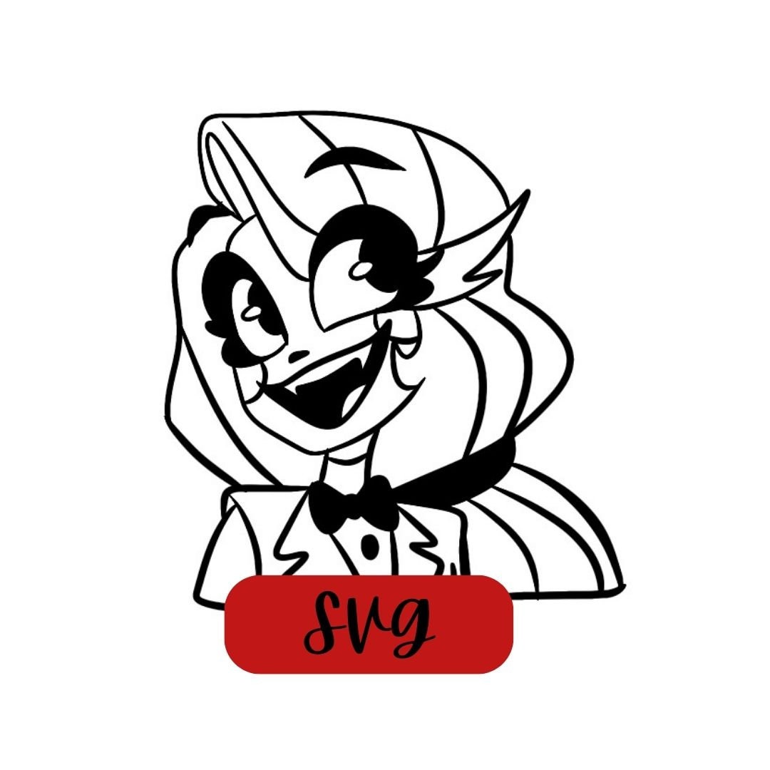 Charlie Hazbin Hotel SVG File - Etsy