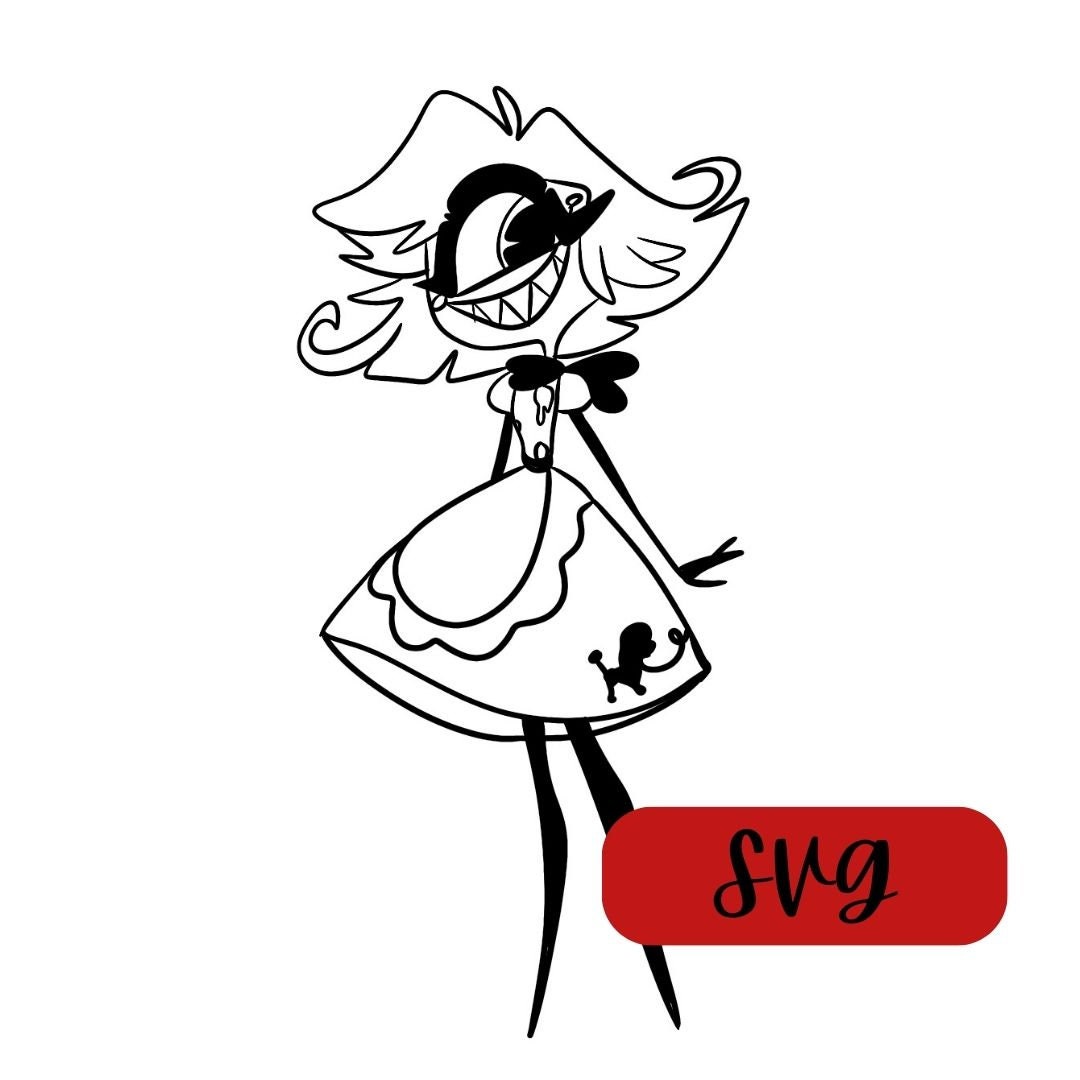 Niffty Hazbin Hotel SVG File - Etsy