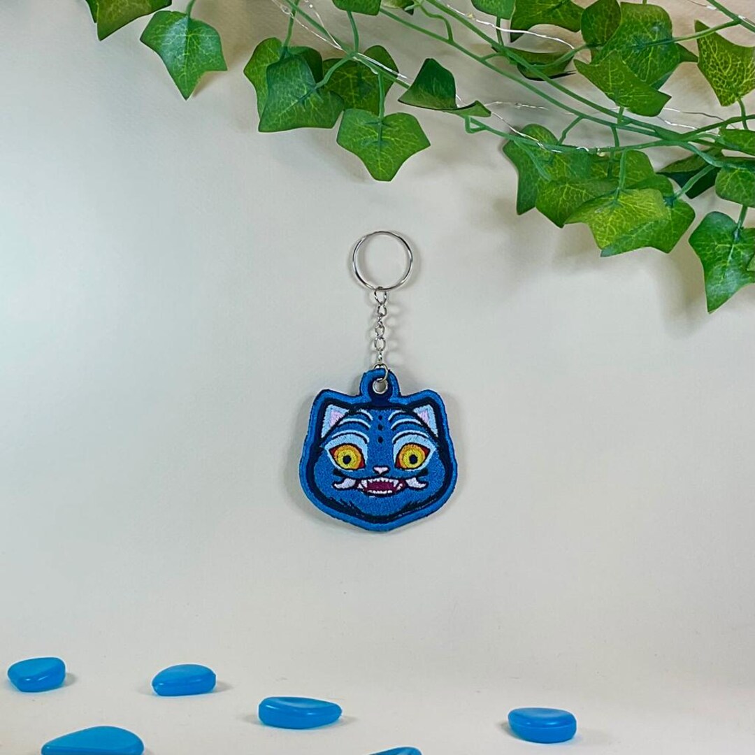 Derpi Kpop Demon Hunter Embroidered Keychain - Etsy