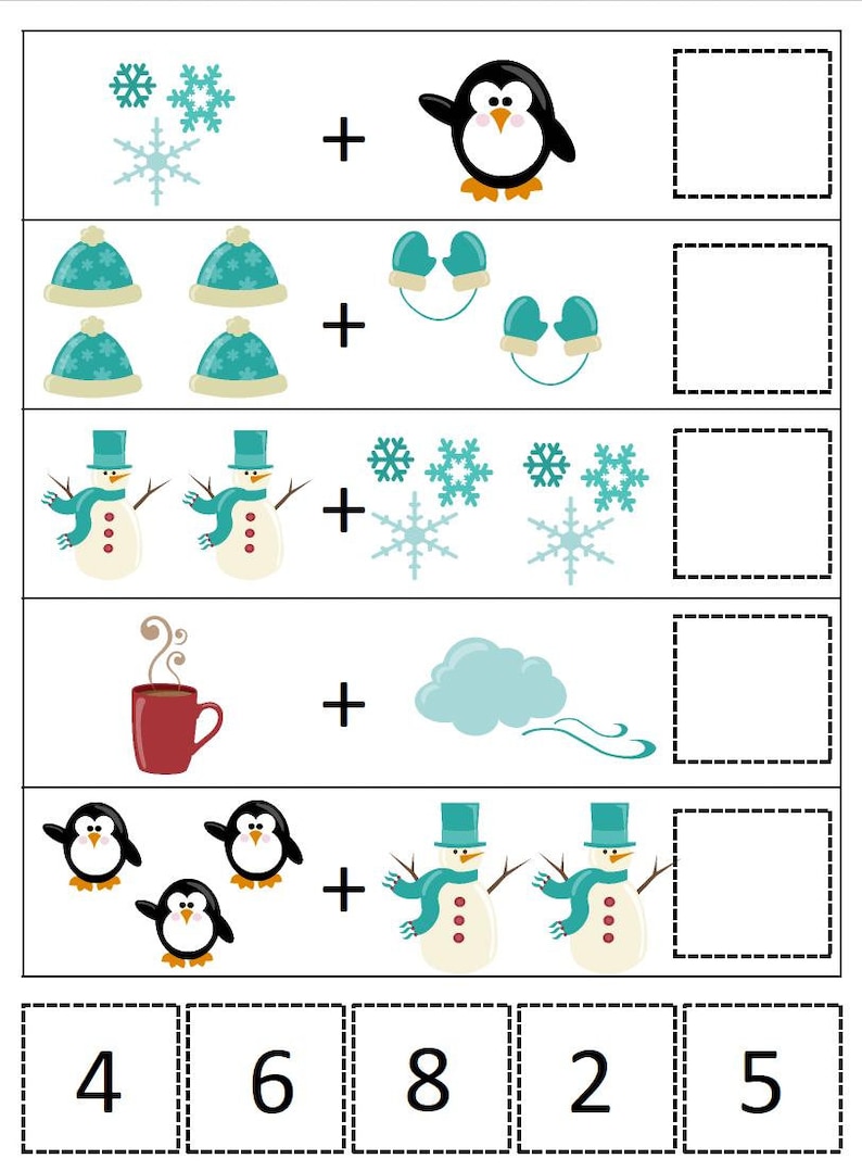 Winter Wonderland-preschool -kindergarten- Homeschool - Teacher ...