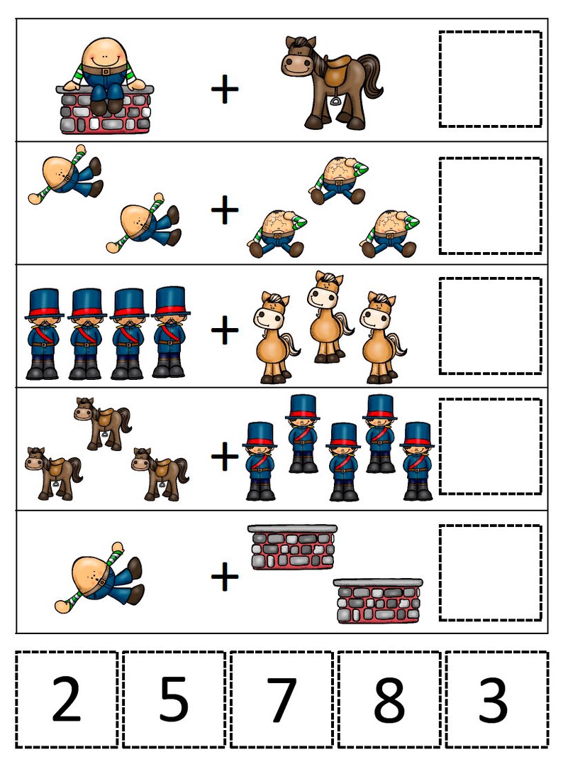 Humpty Dumpty -preschool -kindergarten- Homeschool - Teacher - School ...