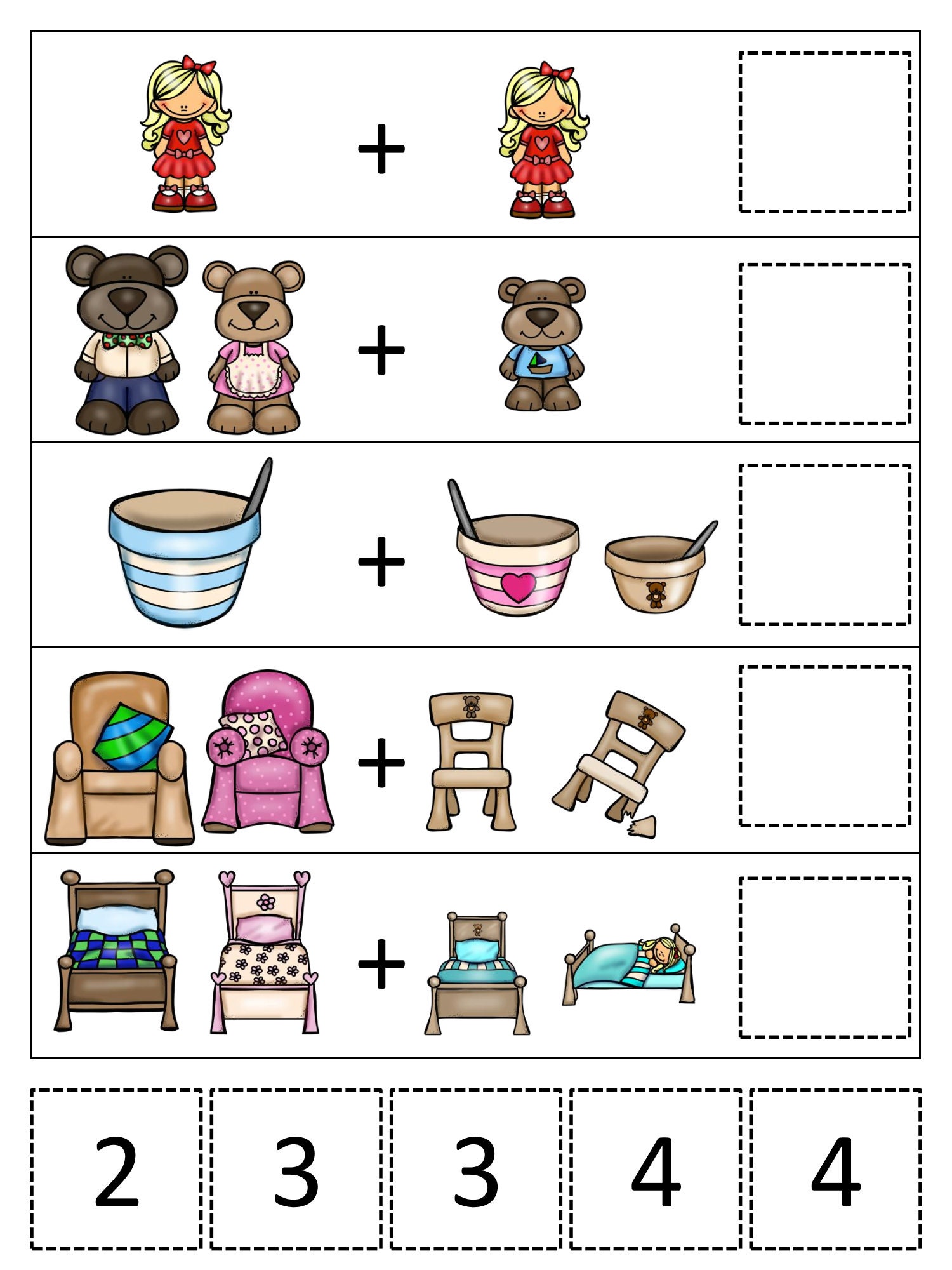 Goldilocks & the Three Bears -preschool -kindergarten- Homeschool ...