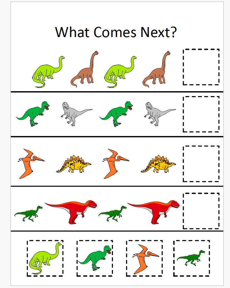 Dinosaurs-preschool -kindergarten- Homeschool - Teacher - School ...