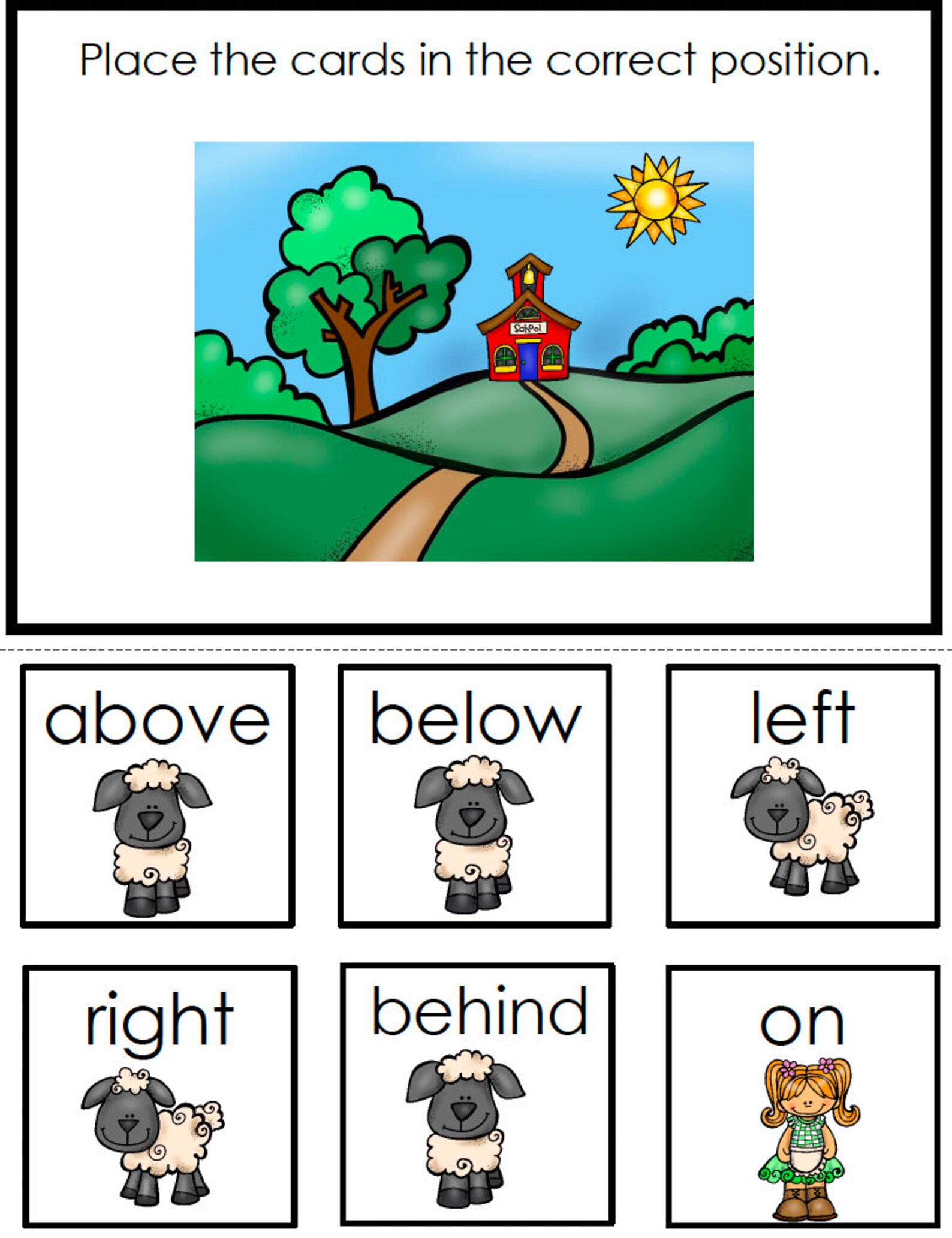 Mary Had a Little Lamb: Preschool Learning Activities (digital Download ...